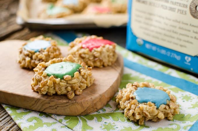 Walnut Thumbprint Cookies
