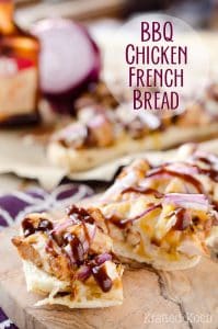 BBQ Chicken French Bread
