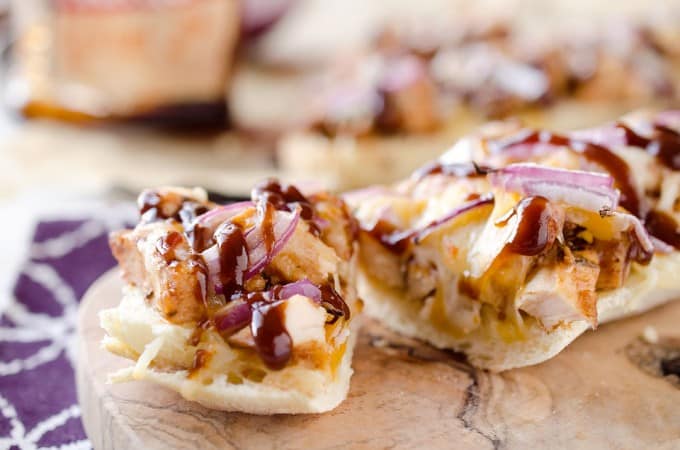 BBQ Chicken French Bread