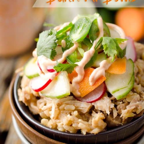 Crock Pot Banh Mi Bowls