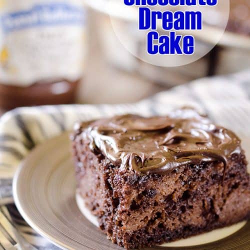 Dark Chocolate Dream Cake