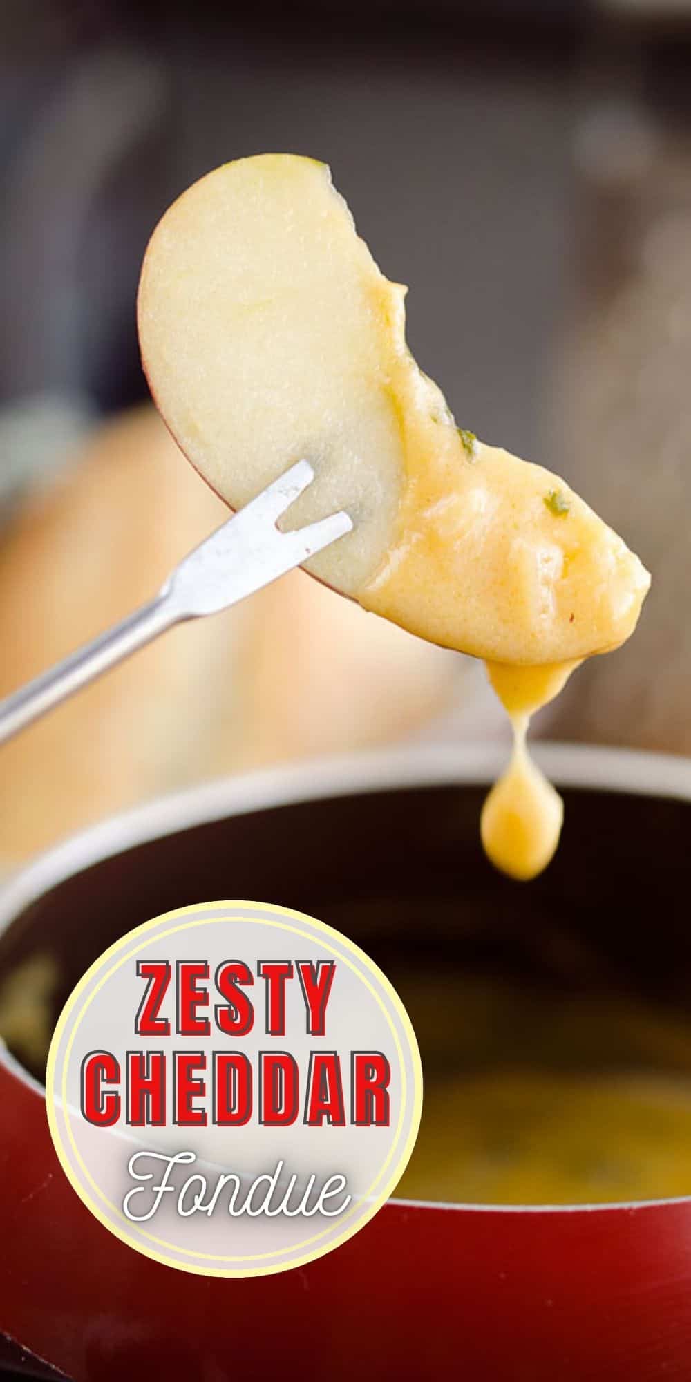 Zesty Cheddar Fondue