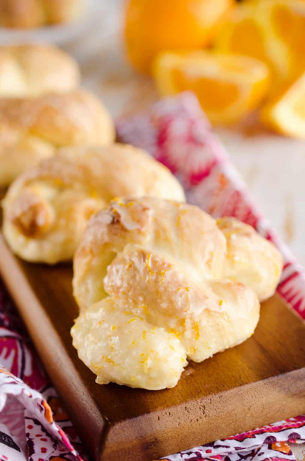 Sweet Roll Orange Knots - Delicious Breakfast Idea