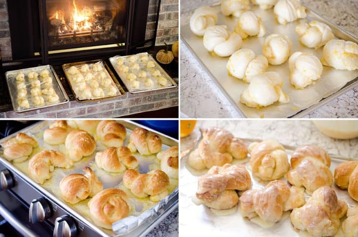 Sweet Roll Orange Knots - Delicious Breakfast Idea