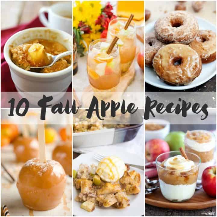 Salted Caramel Apples - Fall Dessert