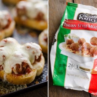 Cheesy Texas Toast Meatball Sliders - 20 Minute Meal