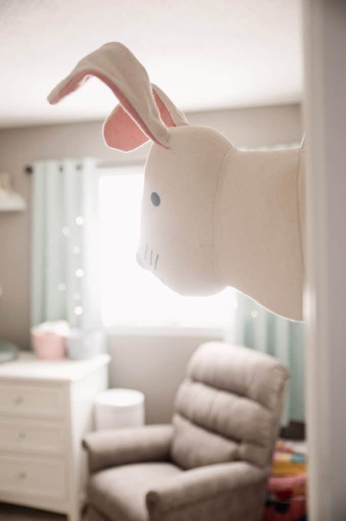 Gender Neutral Twin Bunny Nursery Reveal