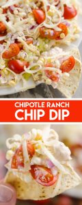Chipotle Ranch Chip Dip