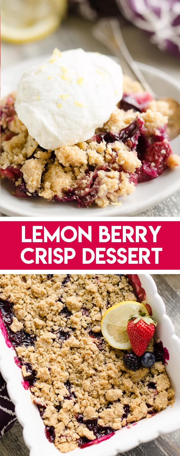 Lemon Berry Crisp