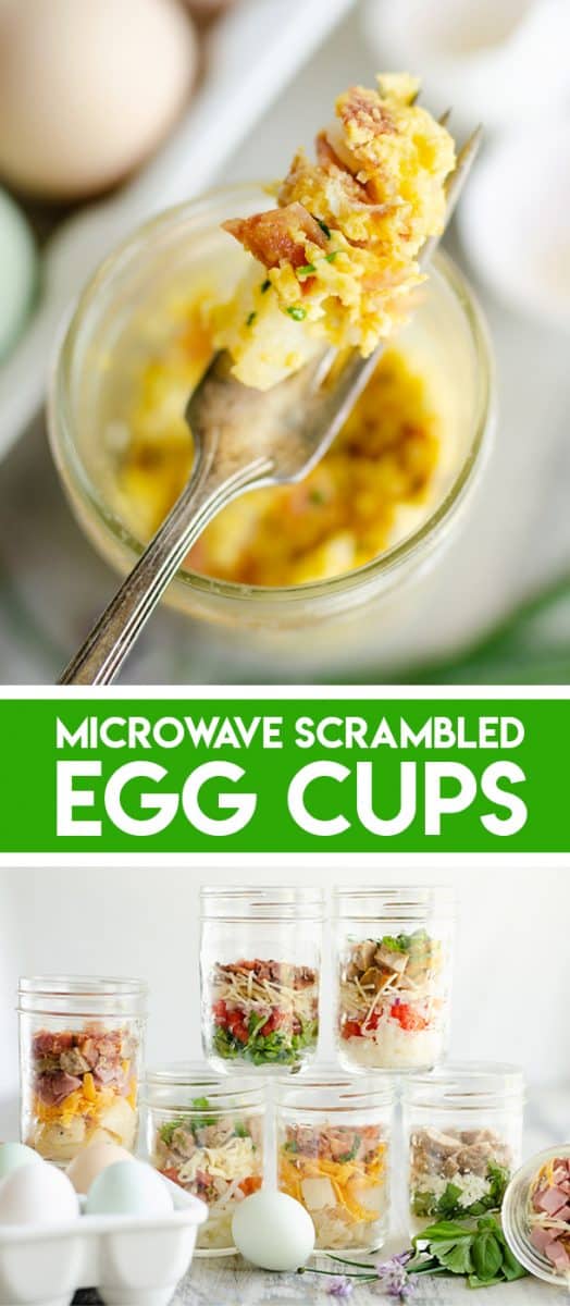 Easy Microwave Scrambled Egg Cup Recipes - Healthy Meal Prep