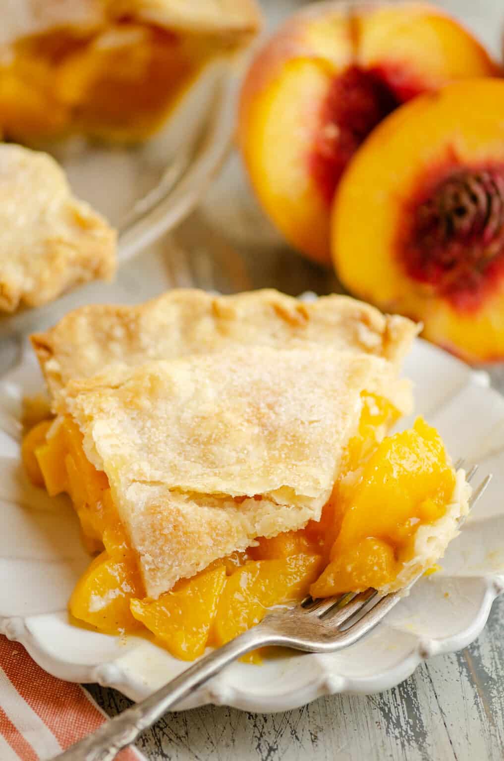 Homemade Peach Pie Recipe