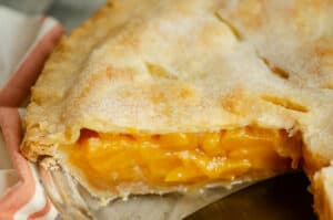 Homemade Peach Pie Recipe