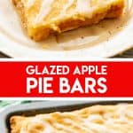 Glazed Apple Pie Bars