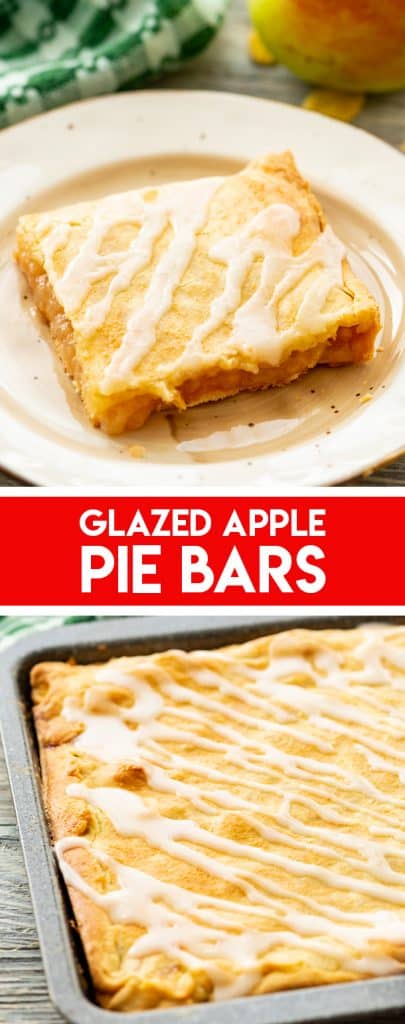Glazed Apple Pie Bars