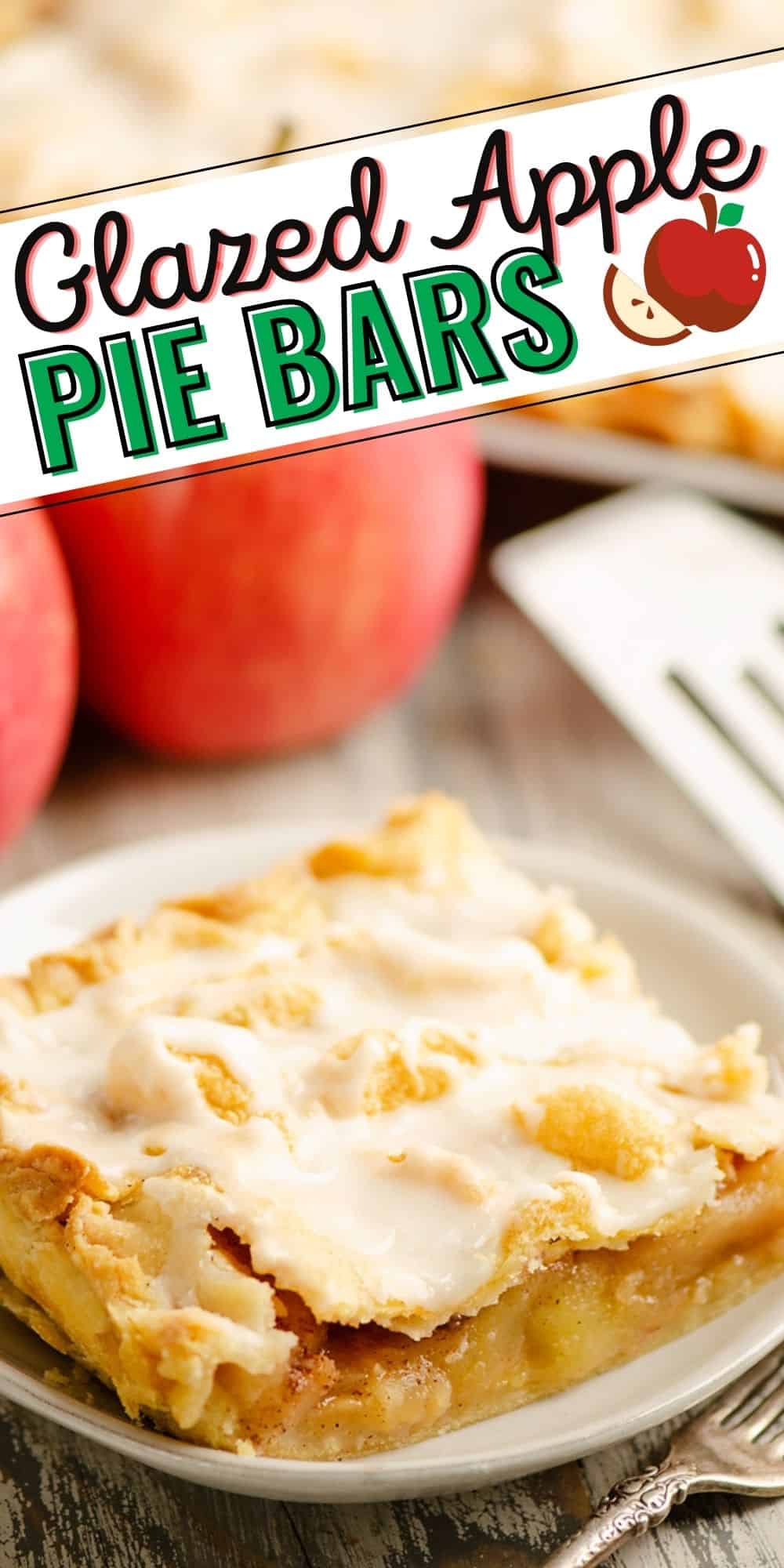 Glazed Apple Pie Bars