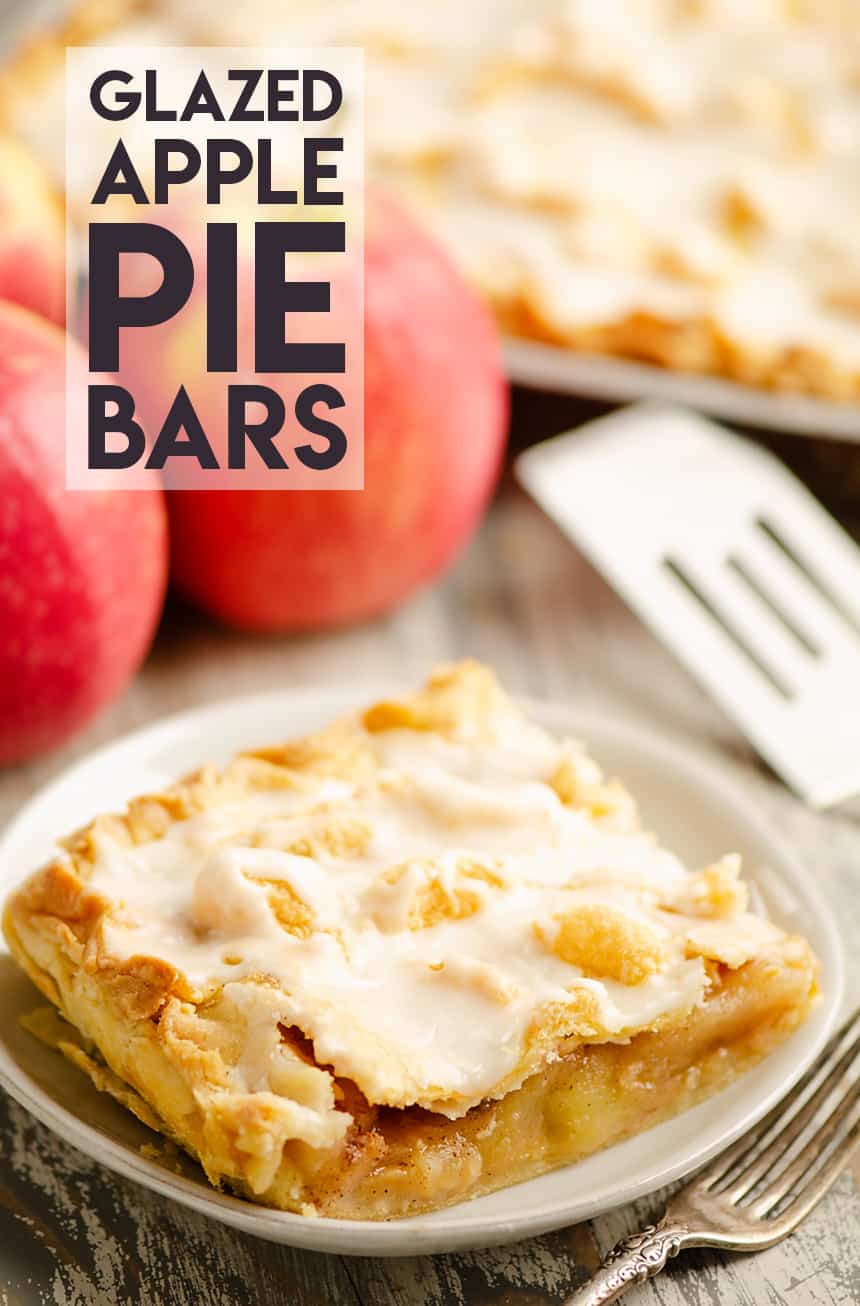 Glazed Apple Pie Bars