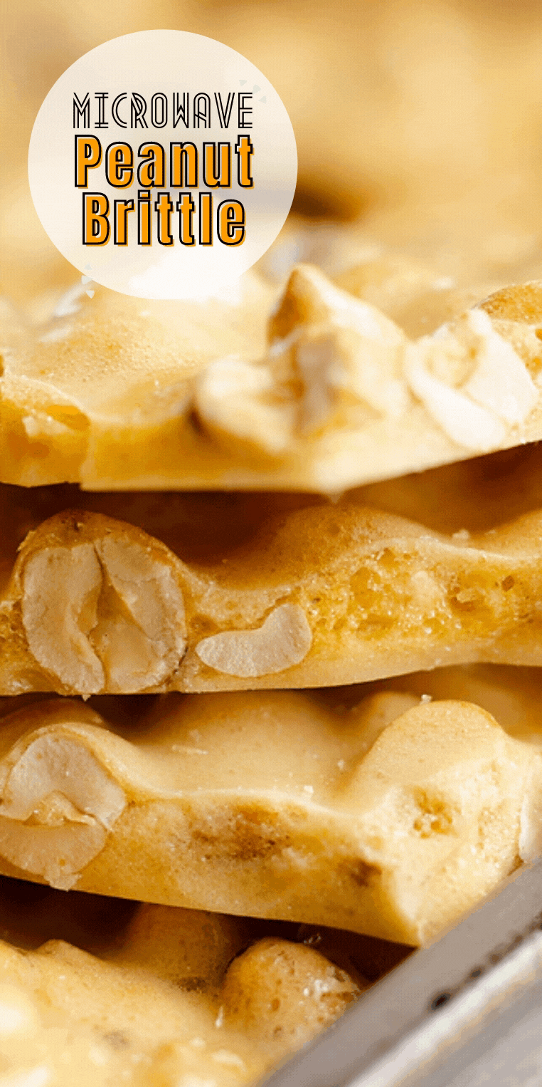 Microwave Peanut Brittle - Easy 15 Minute Candy Recipe