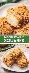 Mocha Peanut Square Bars