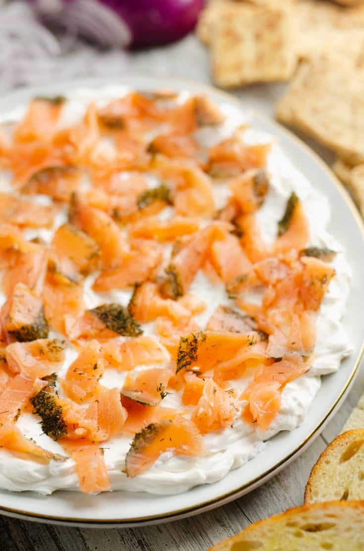 Smoked Salmon Cream Cheese Dip