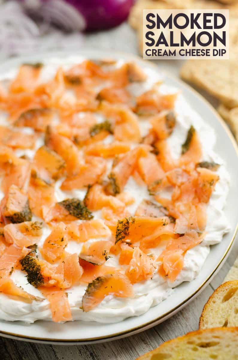 Smoked Salmon Cream Cheese Dip