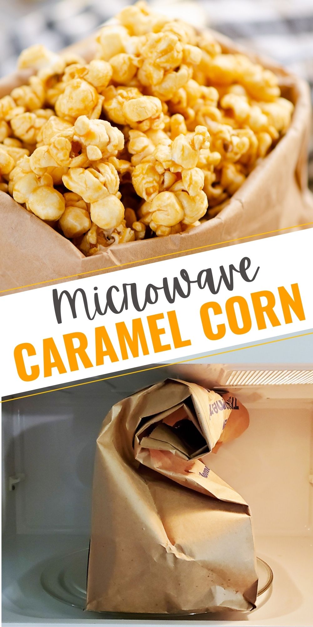 Microwave Caramel Popcorn