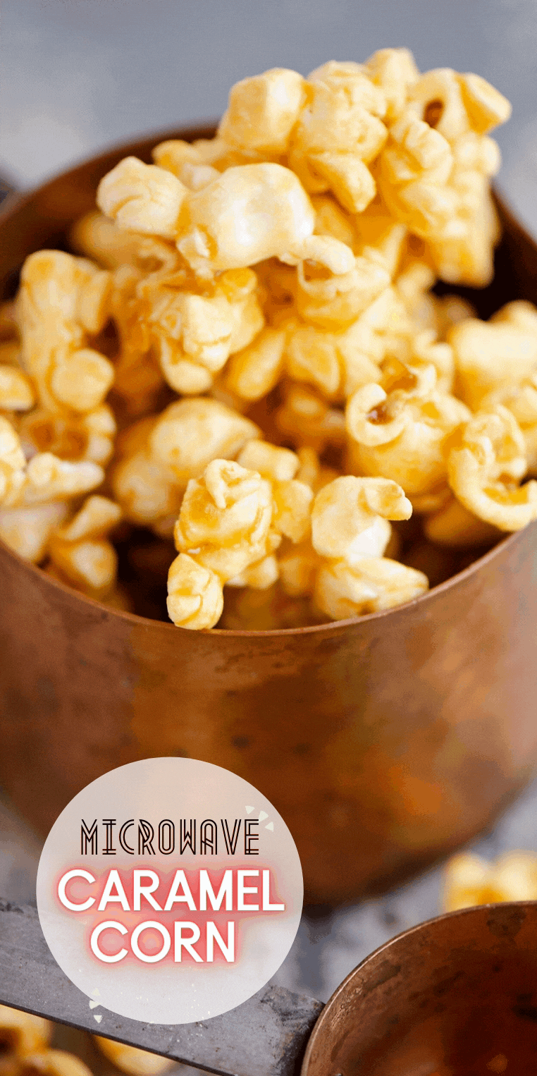 Microwave Caramel Popcorn