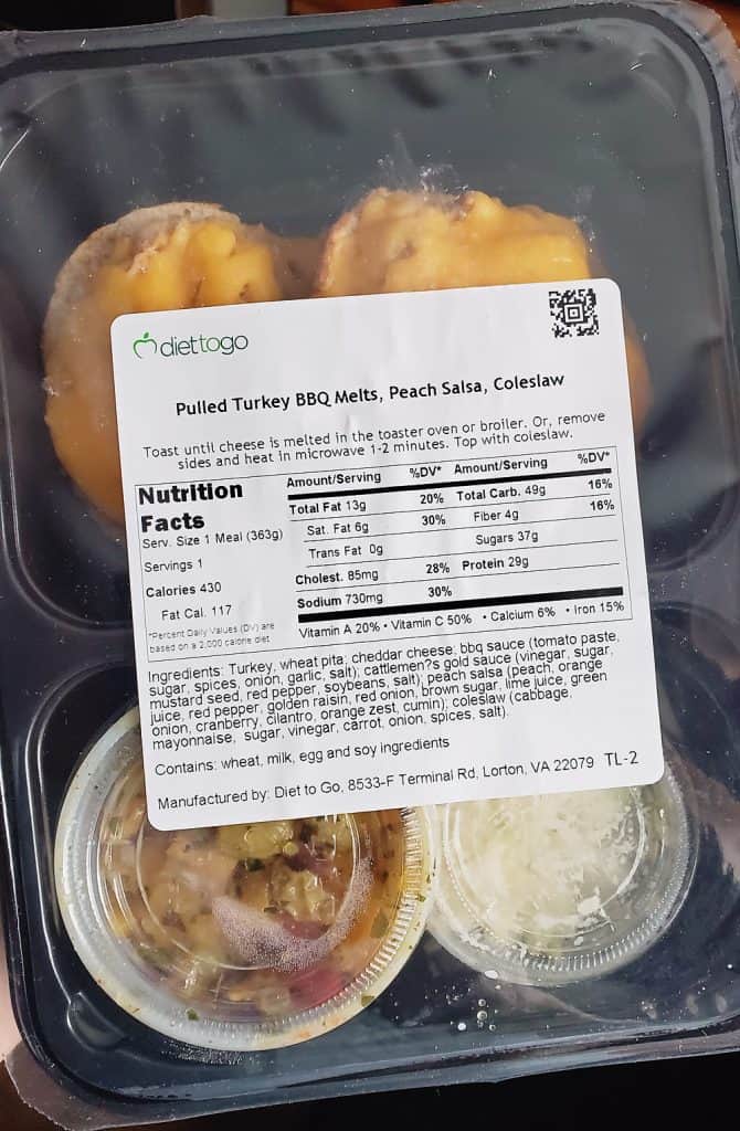 Diet To Go Review - Prepared Meal Delivery Service