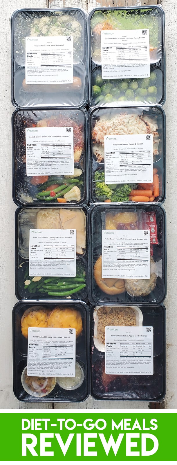 Diet To Go Review - Prepared Meal Delivery Service