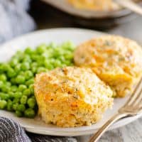 Buttery Tuna Rice Muffins