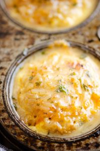 Buttery Tuna Rice Muffins