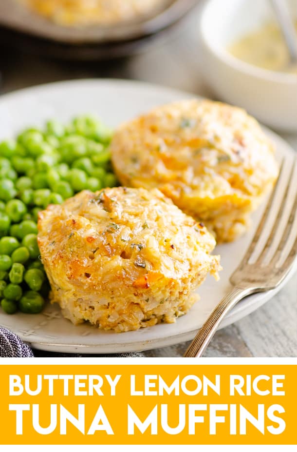 Buttery Tuna Rice Muffins