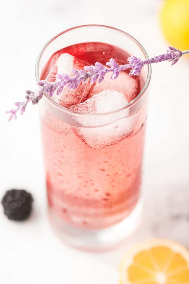 Purple Rain Cocktail