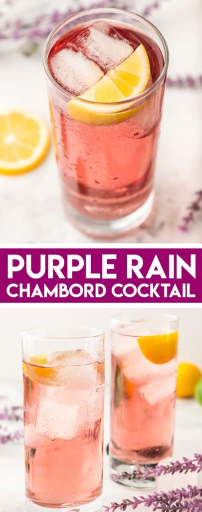 Purple Rain Cocktail