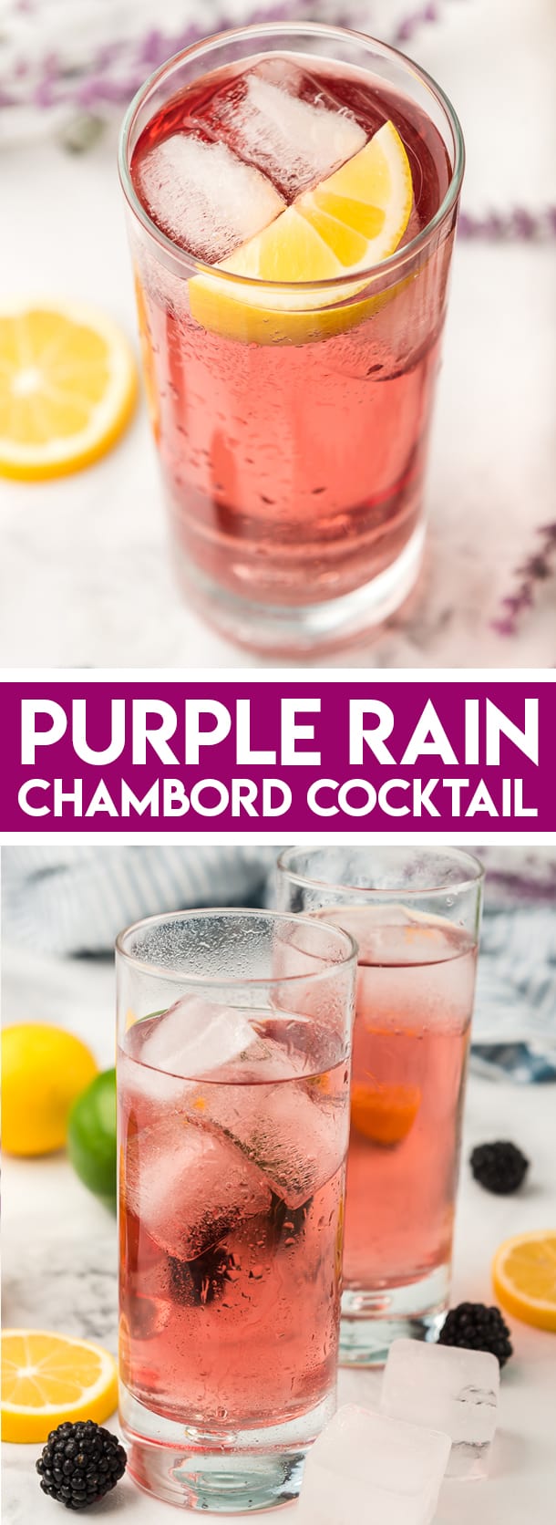 Purple Rain Cocktail