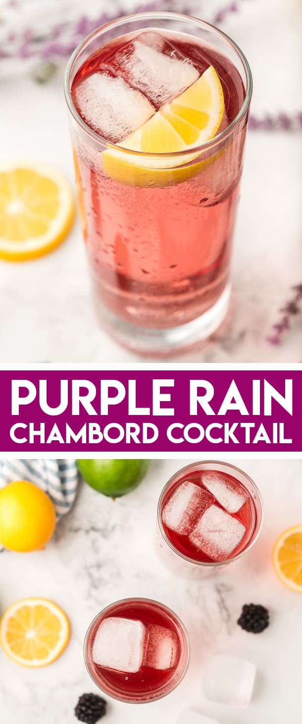 Purple Rain Cocktail