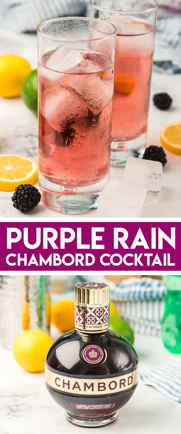 Purple Rain Cocktail