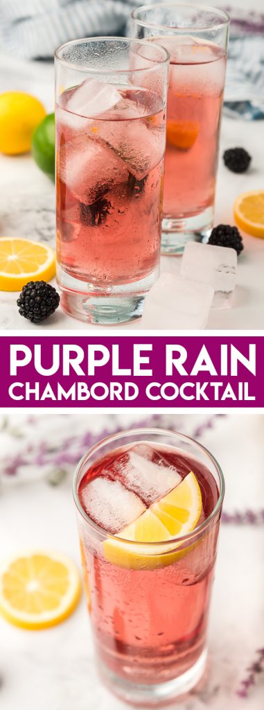Purple Rain Cocktail