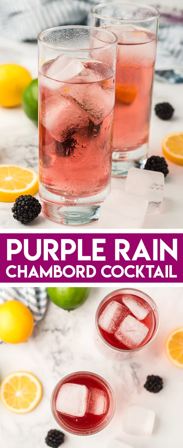 Purple Rain Cocktail