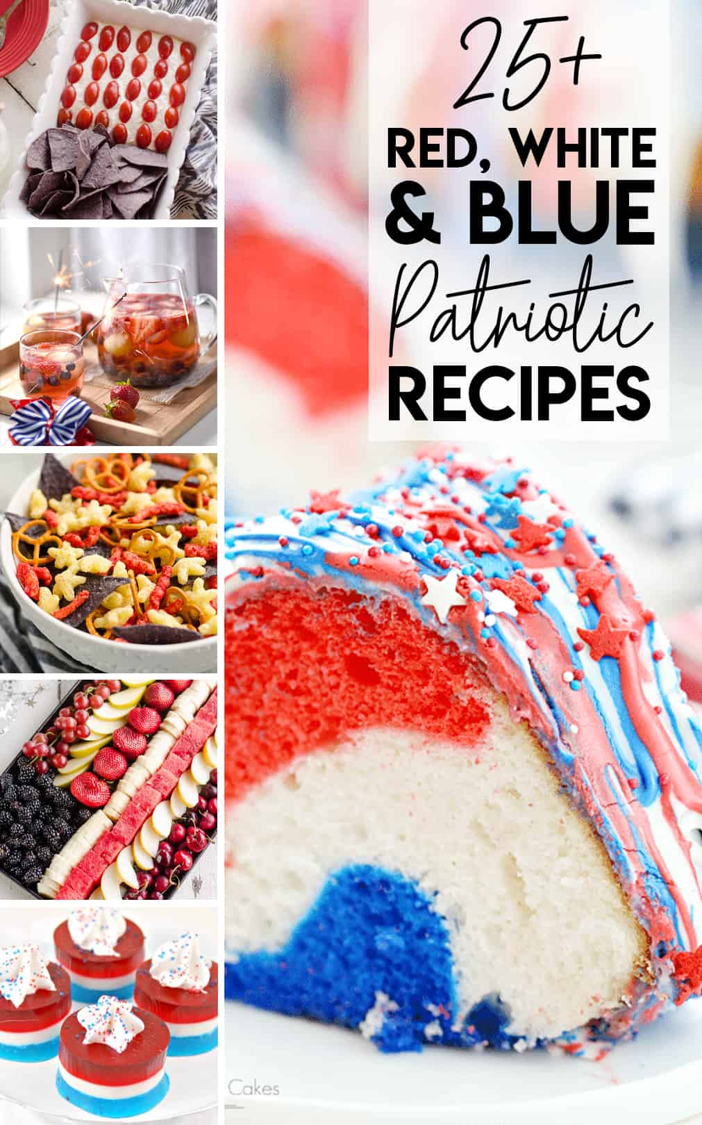 Red, White and Blue Patriotic Recipes
