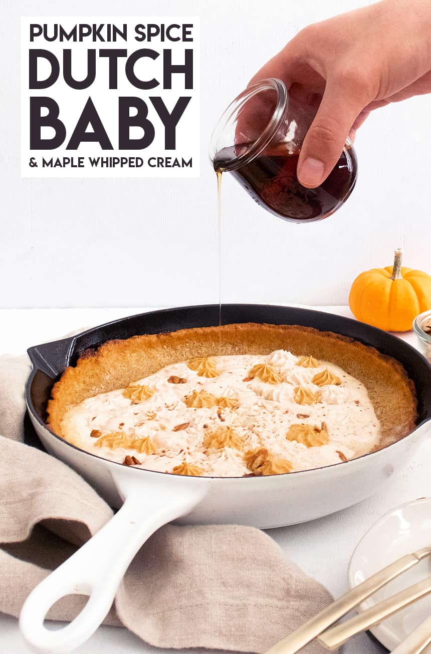 Pumpkin Spice Dutch Baby