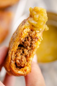 Air Fryer Taco Calzones