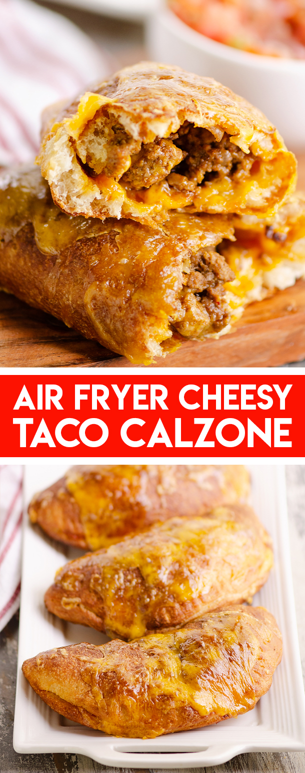 Air Fryer Taco Calzones