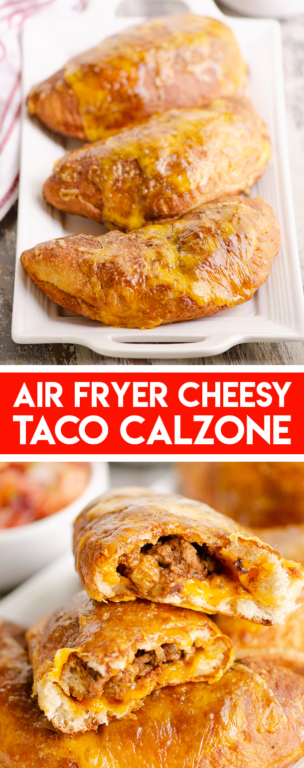 Air Fryer Taco Calzones