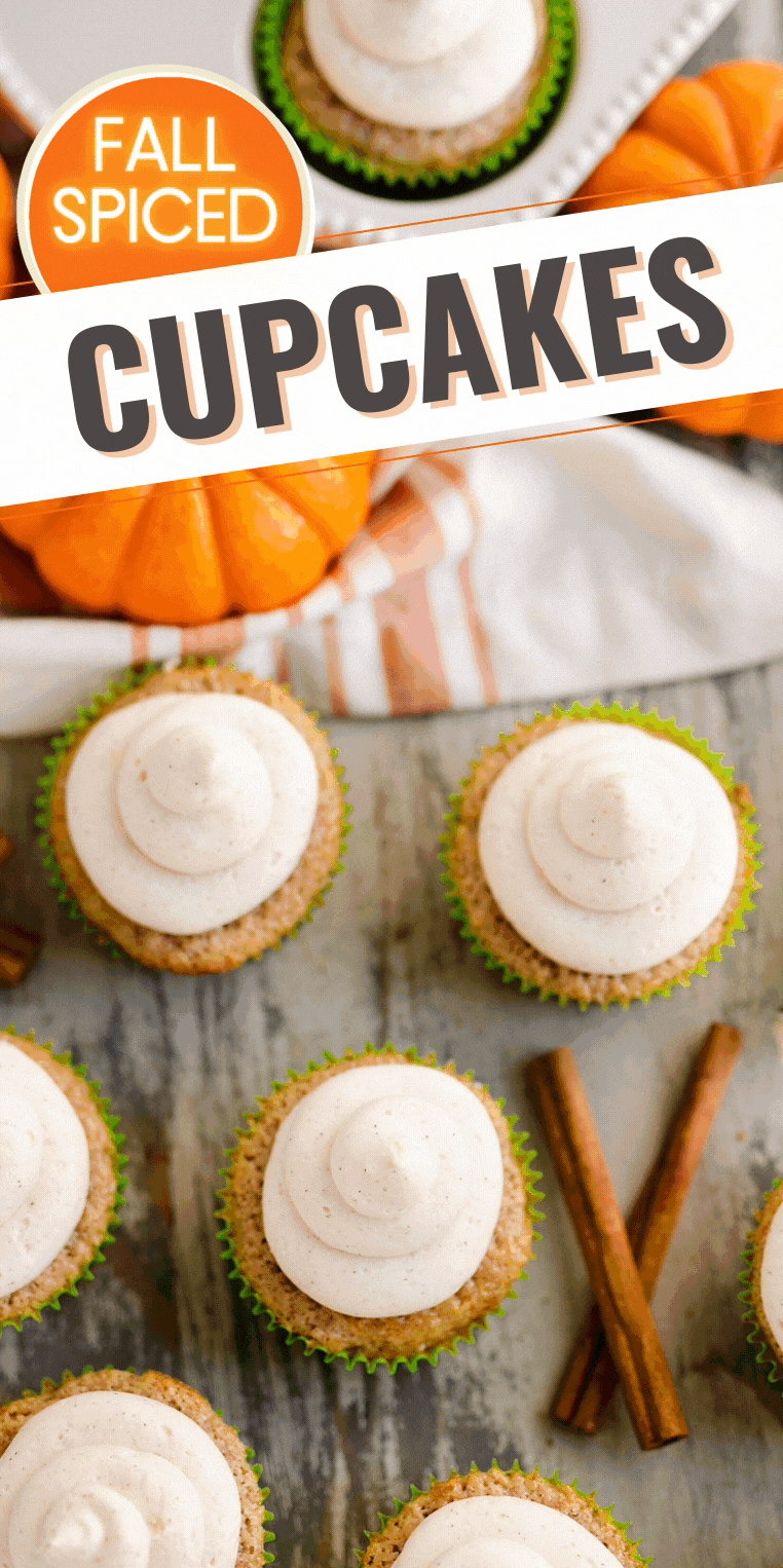 Fall Spiced Cupcakes