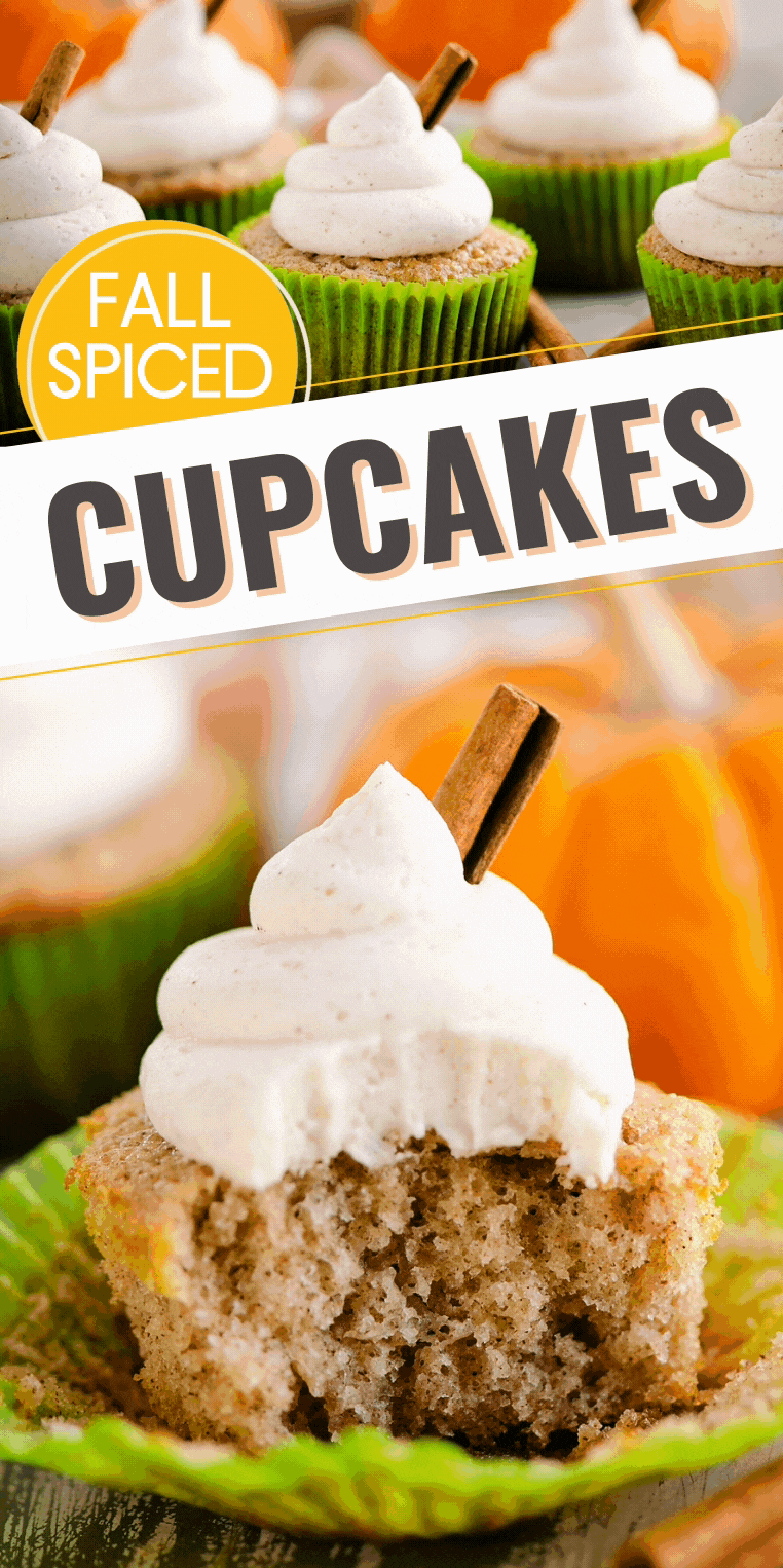 Fall Spiced Cupcakes