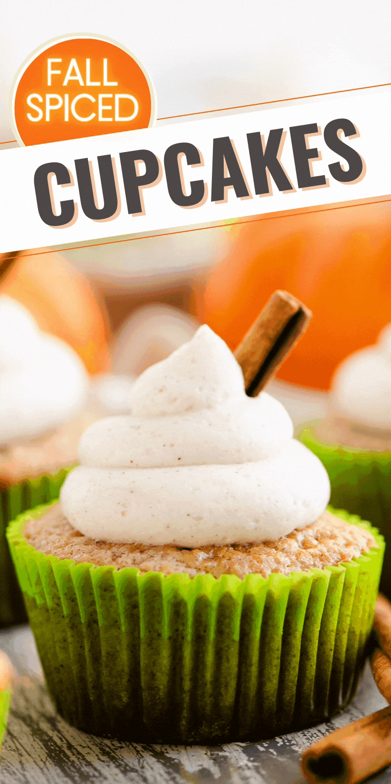 Fall Spiced Cupcakes