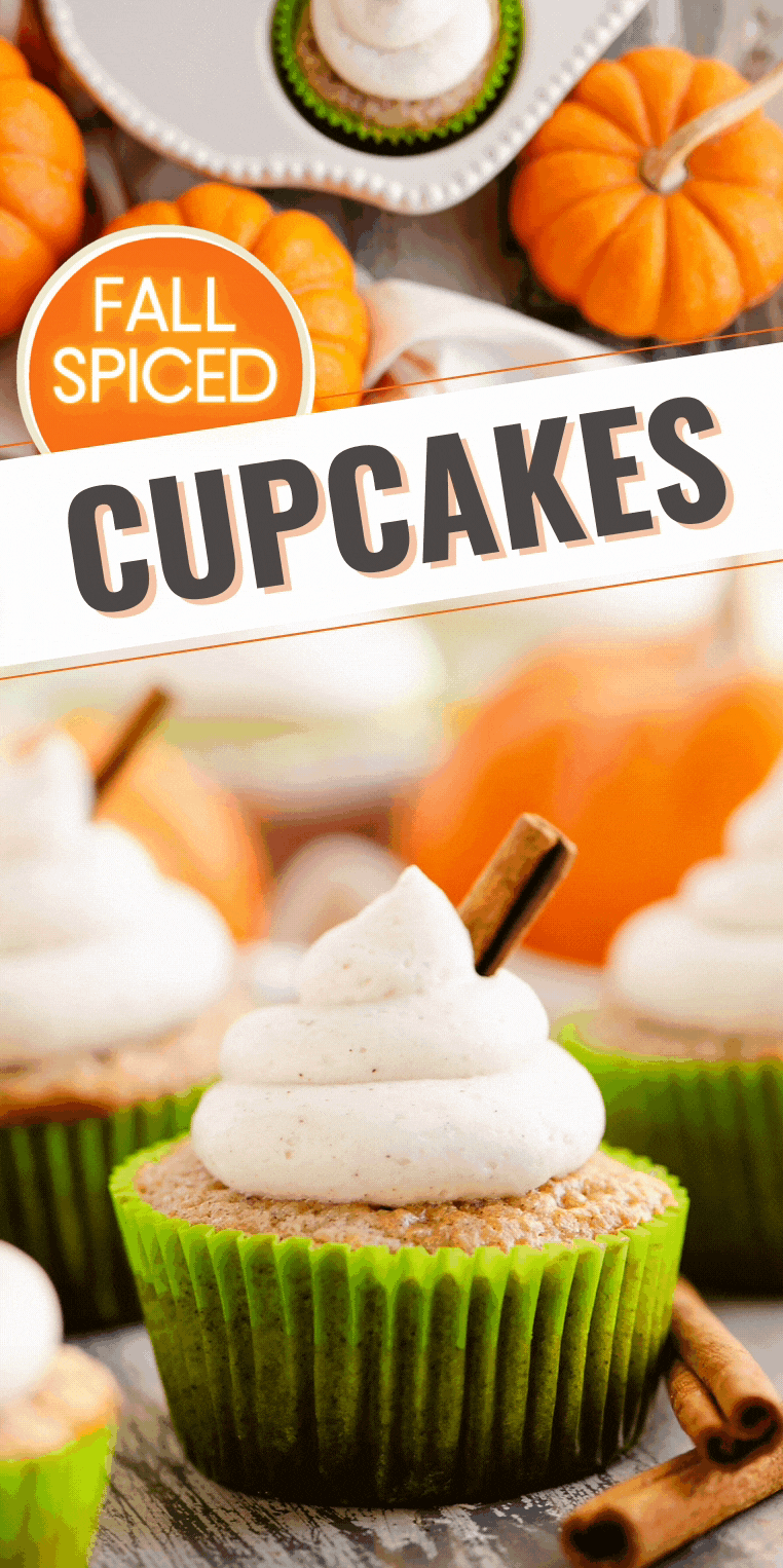 Fall Spiced Cupcakes