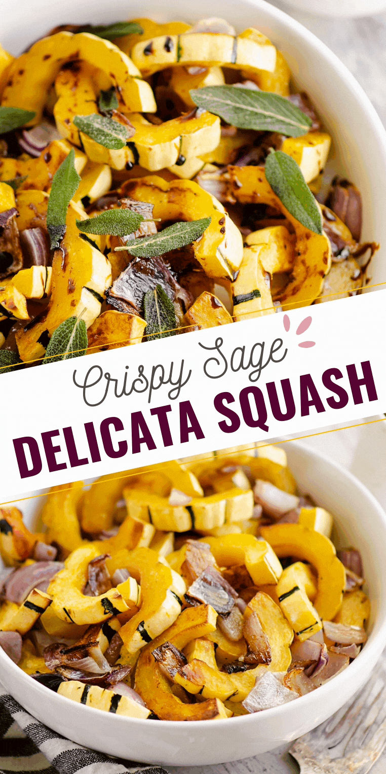 Crispy Sage Roasted Delicata Squash