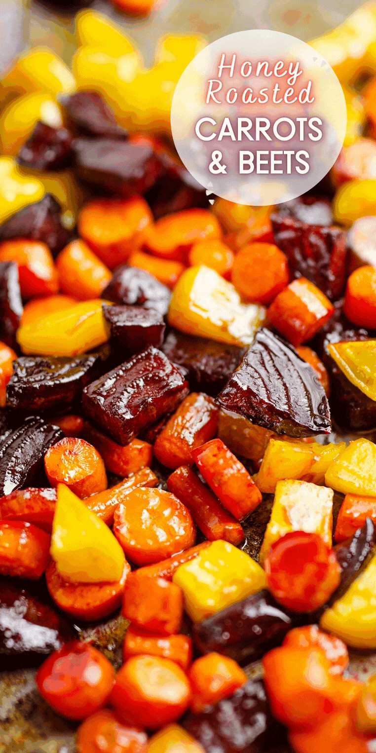 Honey Roasted Beets And Carrots