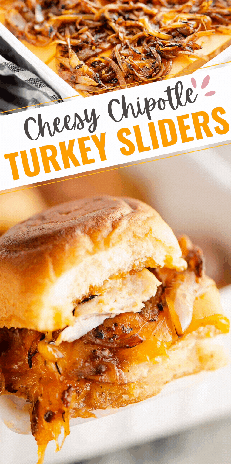 Cheesy Chipotle Turkey Sliders